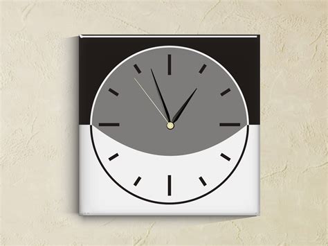 Стъклен Арт часовник модел Gs7704 Декоративни пана Стенни часовници Канави Стикери за врата