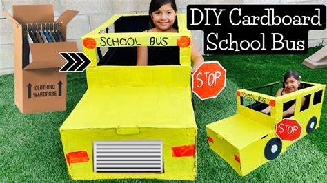 How To Make A Cardboard Box School Bus At Jessica Dell Blog How To Make A Cardboard Box School Bus At Jessica Dell Blog