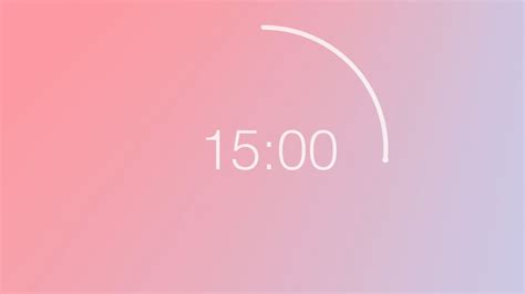 Timer For 15 Minutes Aesthetic At Lily Mueller Blog