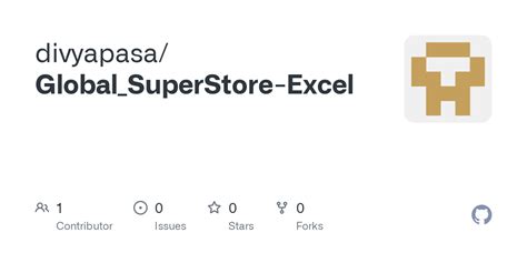 GitHub Divyapasa Global SuperStore Excel