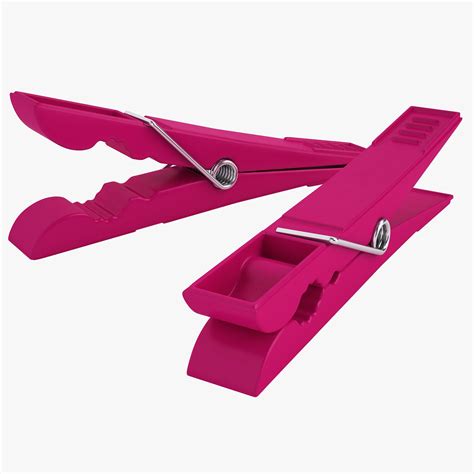 빨래 집게 3d 모델 6 3dm Obj 3ds Free3d