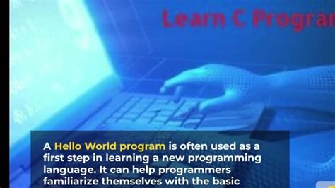 C Programming Hello World Youtube