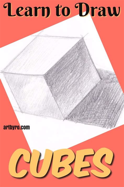 How To Draw A D Cube Freehand In Easy Steps Artofit