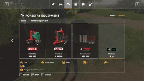 FS19 The Beast Chipper Beta Farming Simulator 17 Mod FS 2017 Mod