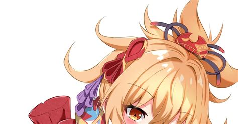 原神 宵宮さん落書き 黒糖氷菓のイラスト Pixiv