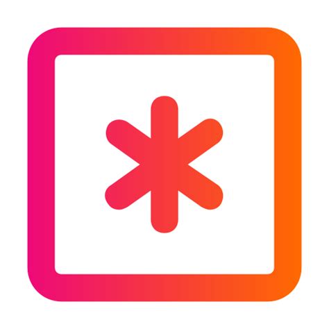 Asterisk Free Ui Icons