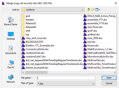 Merging Hec Dss Files