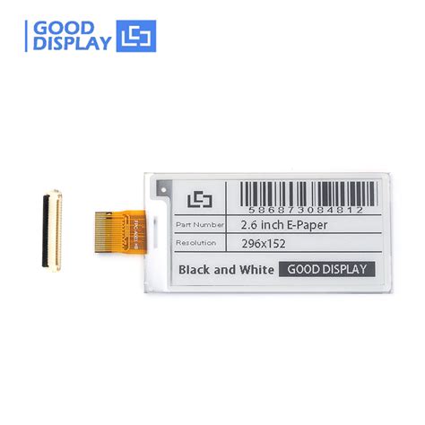 27 Inch E Ink Touch Screen Spi Interface China 4 Grayscale E Ink