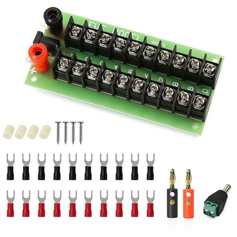 Pcb005 1 Set Power Distribution Board 3 Inputs 2 X 10 Outputs For Dc A