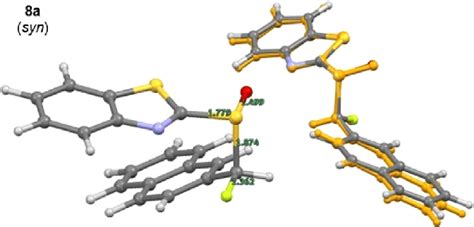 Molecular Structure Of 8 A Dft Optimised Conformation Left And Download Scientific Diagram