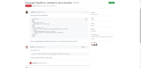 关于文章页报错 Uncaught TypeError marked is not a function 解决方法 腾讯云开发者社区 腾讯云