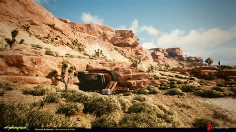 Nicolas Rudowski Cyberpunk 2077 Badlands Locations 1