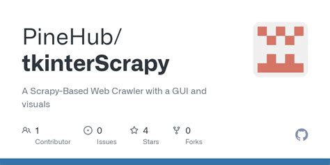 Github Pinehub Tkinterscrapy A Scrapy Based Web Crawler With A Gui And Visuals