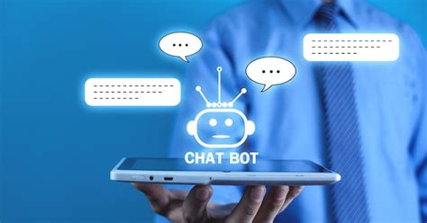 Premium Photo Human Using Tablet With Chat Bot Application For Online