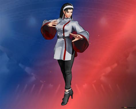 The King Of Fighters Xv Chizuru 4k Wallpaper Download