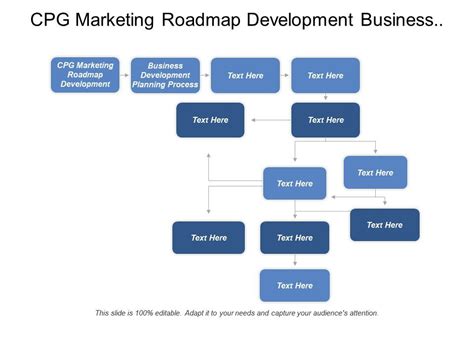 Cpg Marketing Roadmap Development Business Development Planning Process