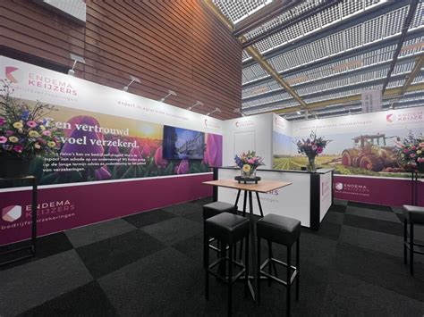 Modulaire Duurzame Beursstand Endema Team Standbouw