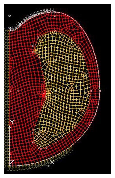 Modelling Of The Strength Effect Of The Shell Download Scientific Diagram