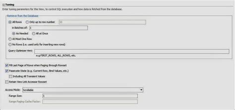 how to scroll a table in oracle adf with large number of rows in database 100k rows resolved