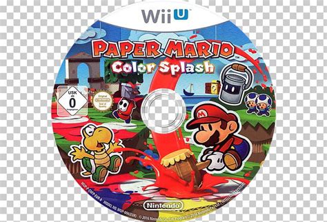 Wii U Paper Mario Color Splash Nintendo Switch Png Clipart Database