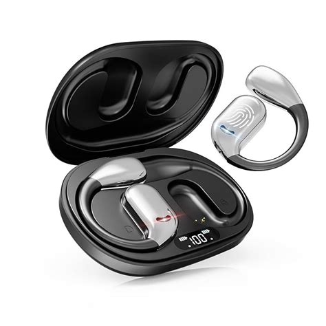 【2024年 新時流のowsイヤホン 音質進化 】イヤホン Bluetooth ワイヤレスイヤホン イヤフォン 耳掛け式 オープンイヤー型 耳