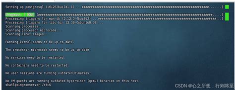 Ubuntu安装postgresql Csdn博客
