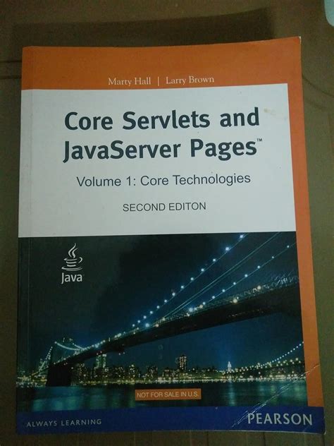 Core Servlets And Javaserver Pages Volume I Core Technologies 2e