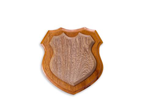Mixed Wood Shield Plaque Eccl Craft Hub
