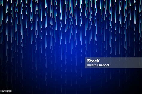 현대적인 줄무늬와 미래 지향적인 빛이 있는 추상 흰색과 파란색 배경 벡터 그림입니다 3차원 형태에 대한 스톡 벡터 아트 및 기타 이미지 3차원 형태 개념 개념과 주제