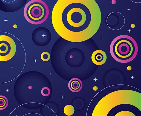 Abstract And Colorful Circle Background Vector Art And Graphics
