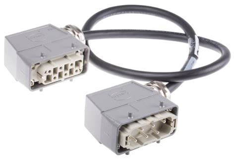 20871443002100 Harting Harting Cable Assembly 6 Way 9a Female To
