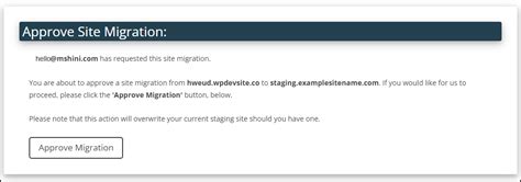 How To Migrate A Free Dev Site To A Single Site Hosting Account Mshini Managed Wordpress Hosting