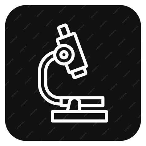 Premium Vector Microscope Vector Illustration