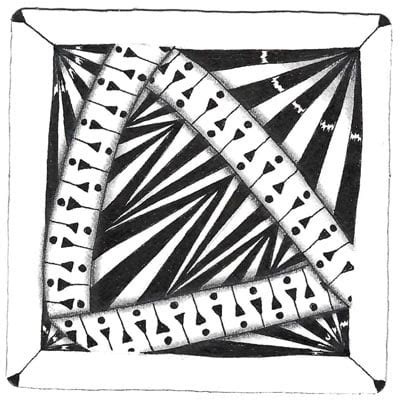 How To Draw RIBERO TanglePatterns Com