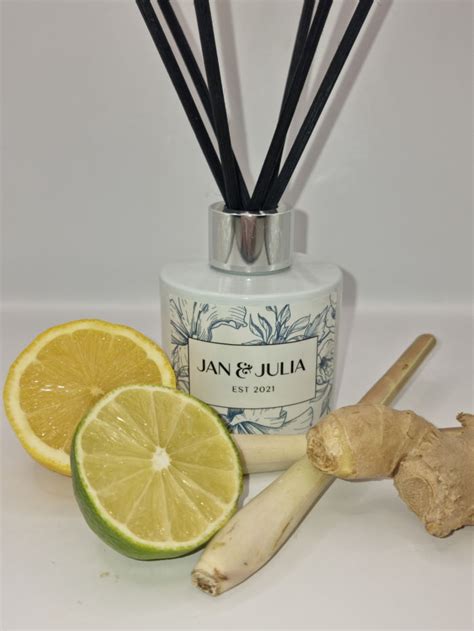 Lemongrass Medley Reed Diffuser New Jan And Julia