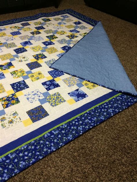Tossed 9 Patch Quilt
