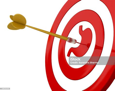 황금 다트는 성공적으로 위 병을 타격 흰색 배경 3d 렌더링 그림에 격리 된 다트 보드와 위 0명에 대한 스톡 사진 및 기타