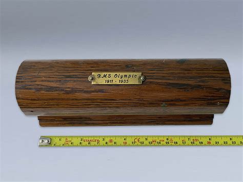 Rms Olympic Second Class Staircase Handrail Titanic Museum