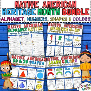 Native Americans Flash Cards Tpt