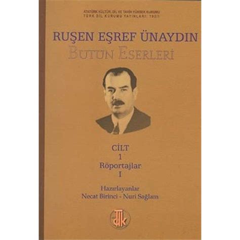 Rusen Esref Unaydin Butun Eserleri 14 Cilt Takim