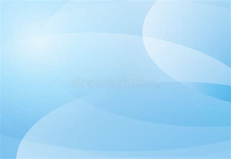 Blue Gradient Curve Background Material Design Overlap Layer Il Stock Vector Illustration Of