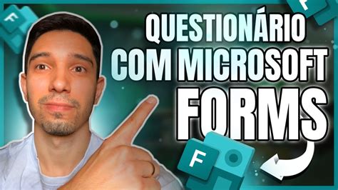 Criando QuestionÁrios Com Microsoft Forms Youtube