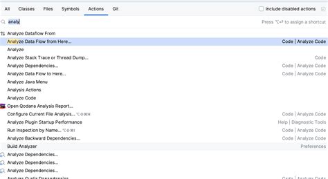 Data Flow Analysis Jetbrains Guide