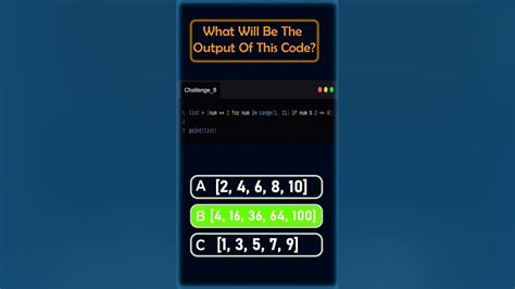 Daily Code Challenge N°8 Coding Python Challenge Programming Youtube