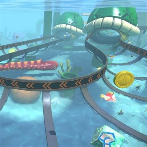 Stream Wii Koopa Cape Underwater Mario Kart 8 Deluxe Booster Course