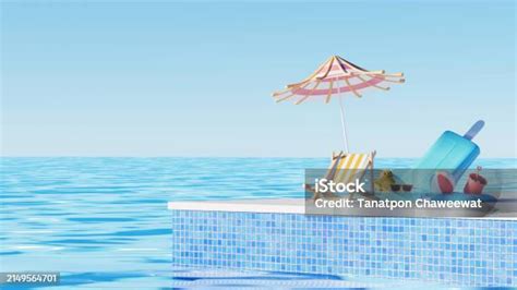 3d 렌더링 빈 공간 배경 모형을 위한 화장품 장면 해변 수영 요소 장식 휴일 휴가 개념이 있는 휴가의 최소 여행 여름 요소 3차원 형태에 대한 스톡 사진 및 기타 이미지