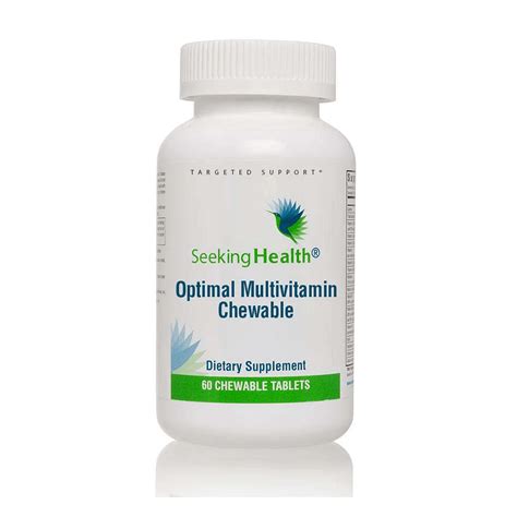 Seeking Health Optimal Multivitamin Chewable 60 Chew — Цена