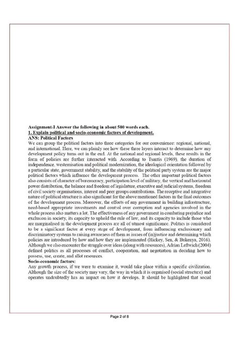 IGNOU BSOG 173 Solved Assignment Jan 2024 English Medium IGNOU Solved Assignment 2024 25