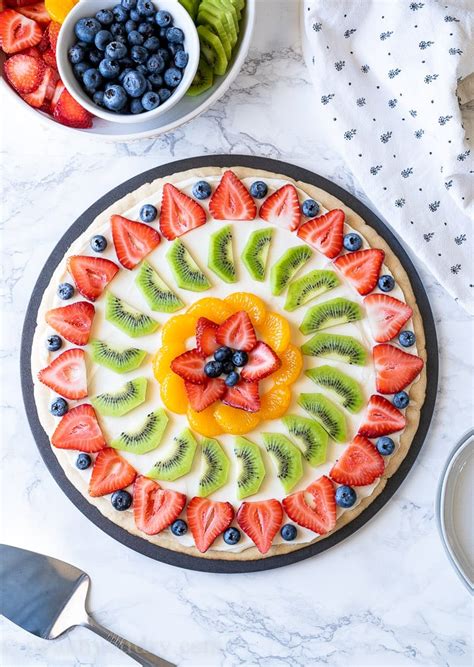 Fruit Pizza Recipe I Wash You Dry