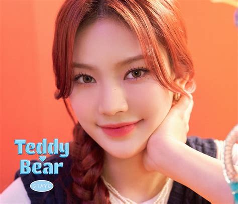 Stayc Japan 2nd Single Teddy Bear Japanese Ver Jacket Cover
